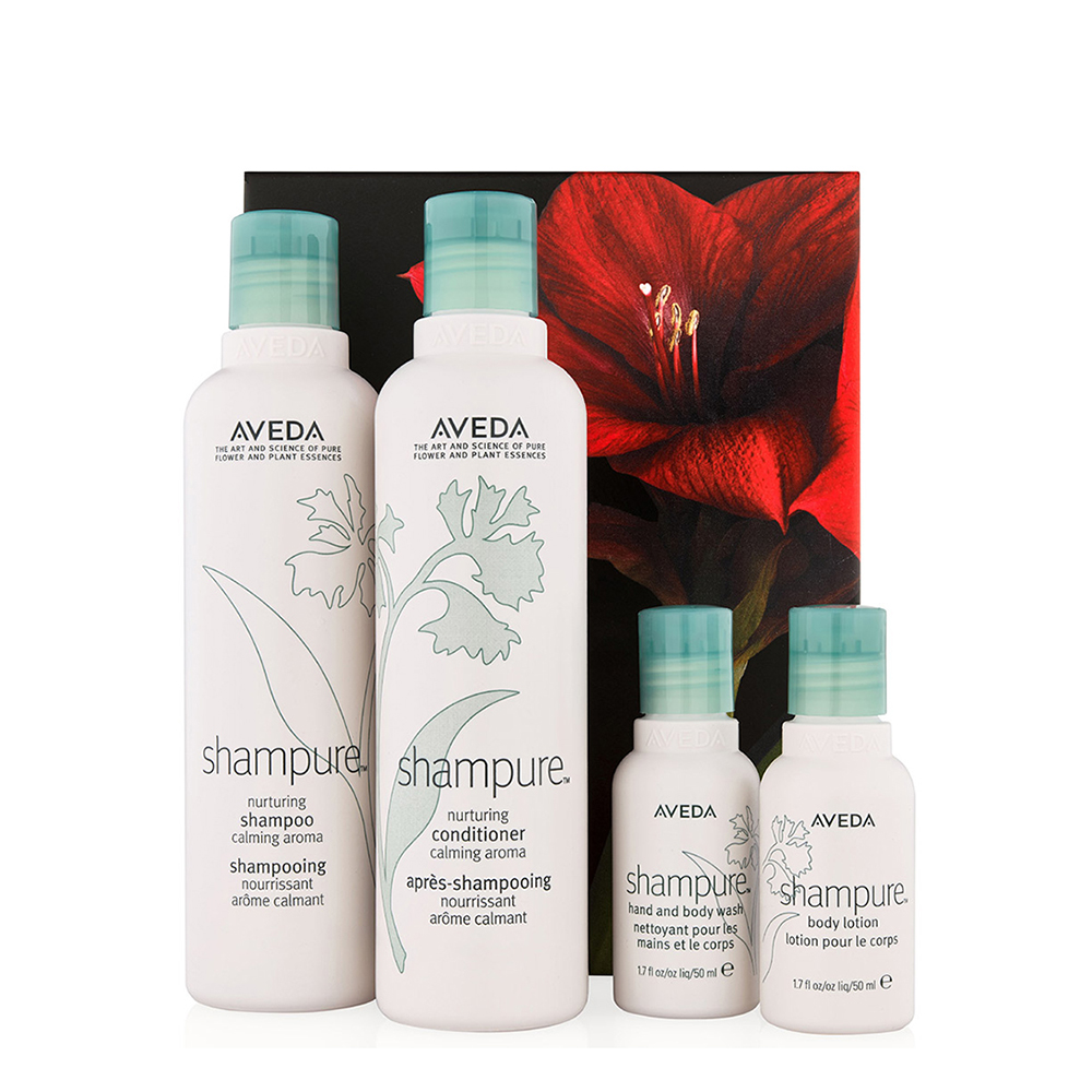 AVEDA SHAMPURE CALMING HAIR & BODY SET | delirium
