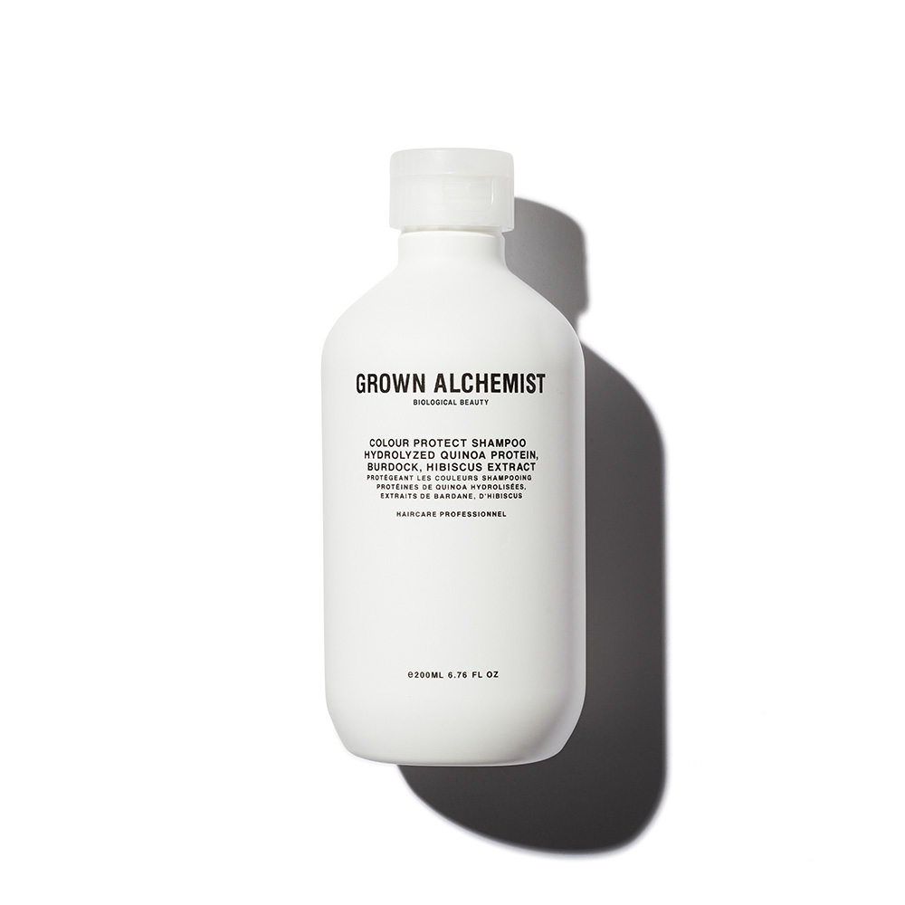COLOUR PROTECT - SHAMPOO: HYDROLYZED QUINOA PROTEIN, BURDOCK, HIBISCUS ...