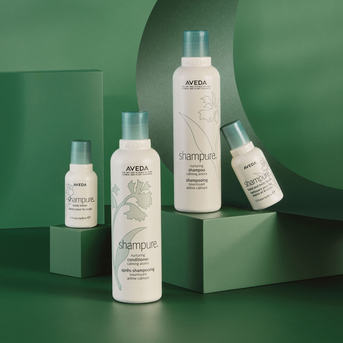 AVEDA SHAMPURE CALMING HAIR & BODY SET | delirium